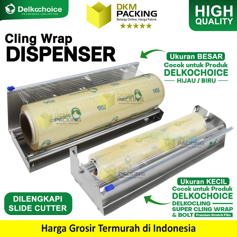 Jual Cling Wrap Dispenser Alat Pemotong Plastik Wrapping | Shopee Indonesia
