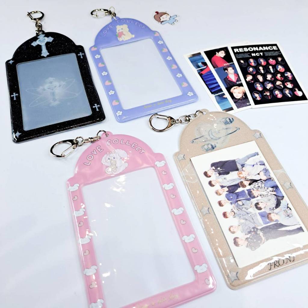 Jual Photocard Holder PVC Cute Kpop Holder Card Name Tag BTS Blackpink ...