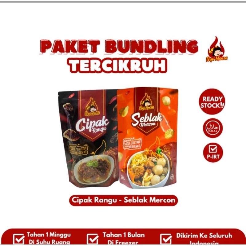 Jual CIRENG MERCON & SEBLAK TULANG RANGU NYAI MERCON | Shopee Indonesia
