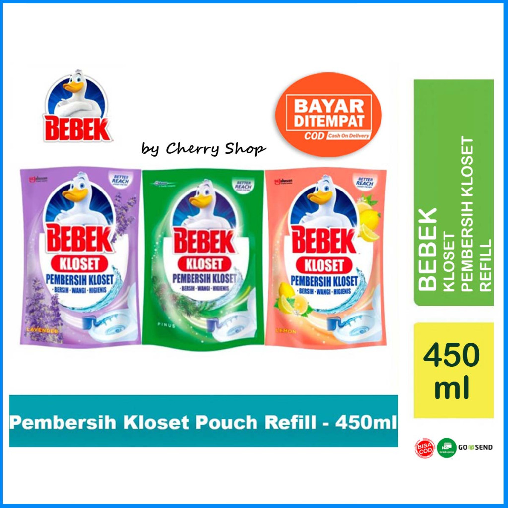 Jual [REFILL 450ML] Bebek Kloset Lemon Lavender Pinus Pouch 450ml ...
