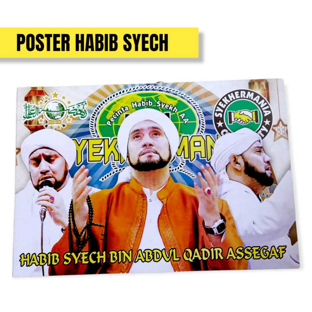Jual POSTER FOTO ULAMA / POSTER HABIB SYECH / POSTER TOKO AGAMA / POSTER SHOLAWAT / FOTO HABIB ...