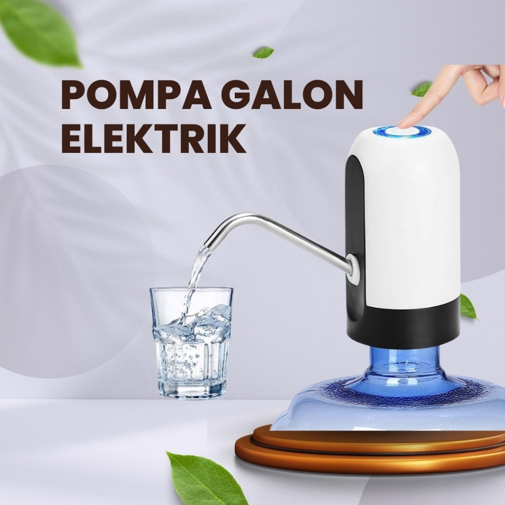 Jual alat Pompa Air galon Listrik Portable Water Electric | Shopee ...