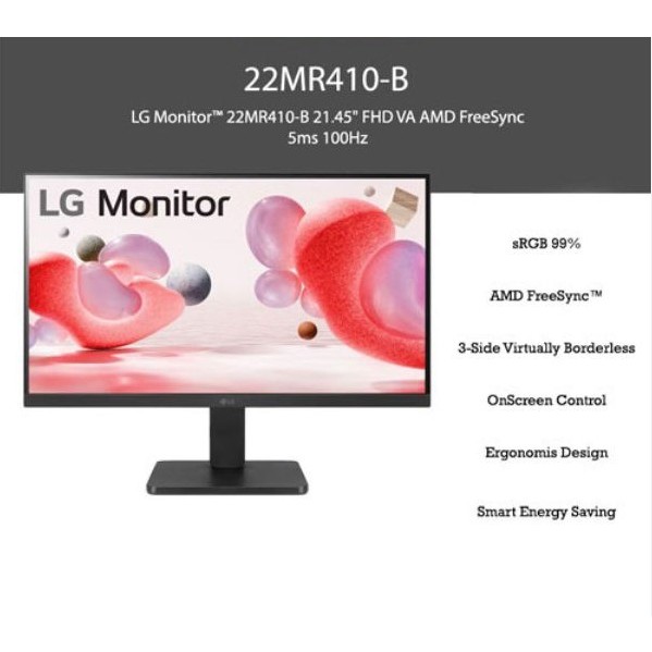 Jual Monitor LG 22" 22MR410-B FHD VA HDMI 100Hz AMD FreeSync 22" 22MR410-B | Shopee Indonesia