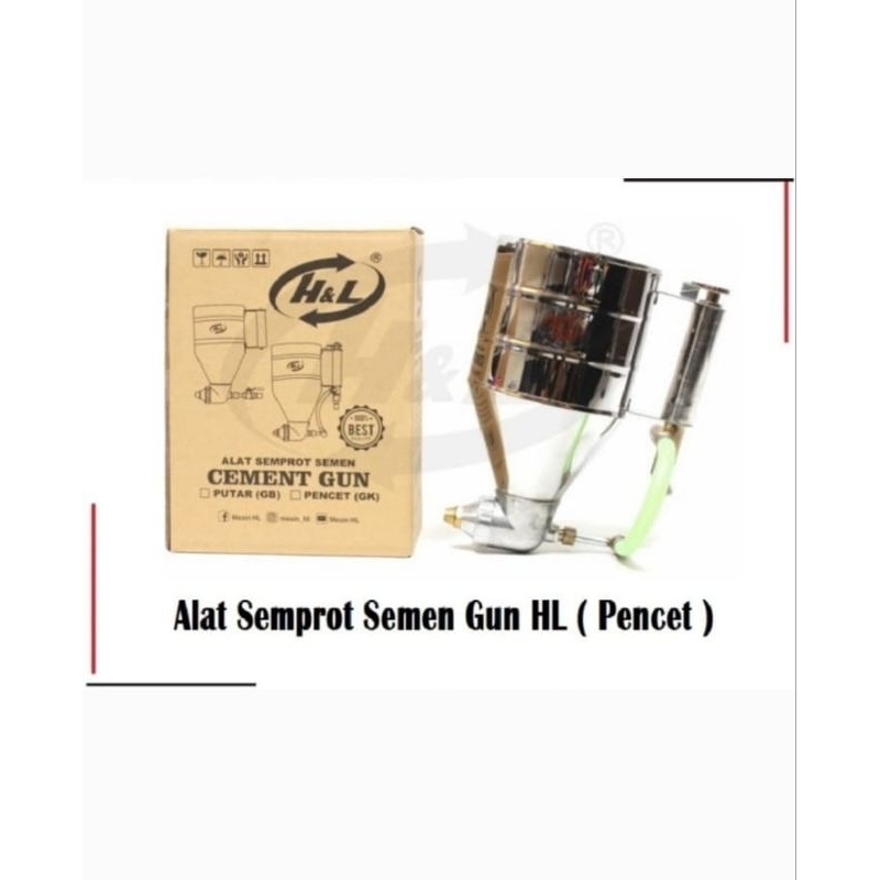 Jual Alat Semprot Kamprot Semen Model Pencet Hopper Cement Texture ...