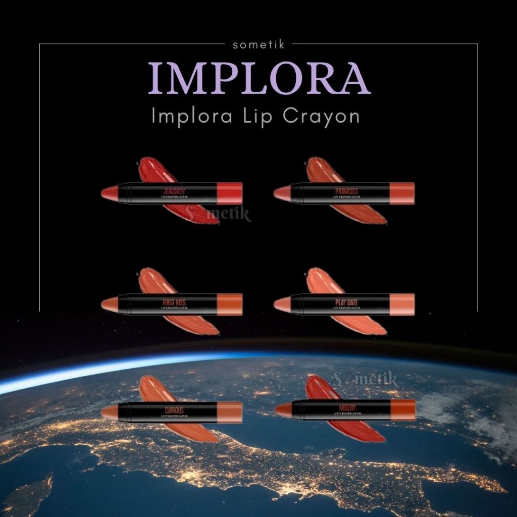 Jual IMPLORA LIP CRAYON SATIN / IMPLORA LIP CRAYON / LIPSTIK | Shopee ... Jual IMPLORA LIP CRAYON SATIN / IMPLORA LIP CRAYON / LIPSTIK | Shopee ...