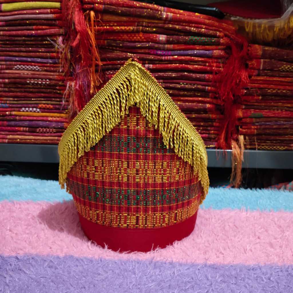 Jual sortali / ikat kepala / pinggang / sortopi / topi / adat batak ...