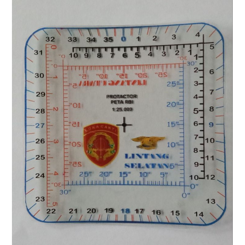 Jual PROTACTOR/ PROTRAKTOR/ PROTRACTOR/ ROAMER/ ROMER RBI GEOGRAFIS ...