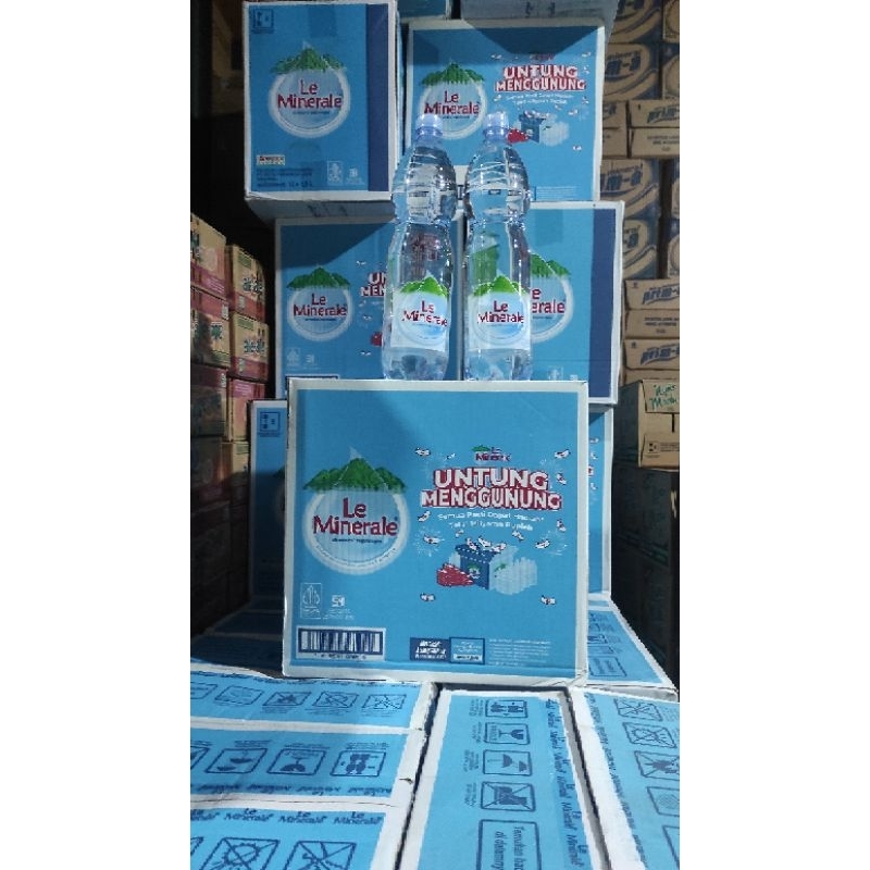 Jual Air Minum Air Mineral Le Minerale Botol 1500ml 1 dus isi 12 pcs ...
