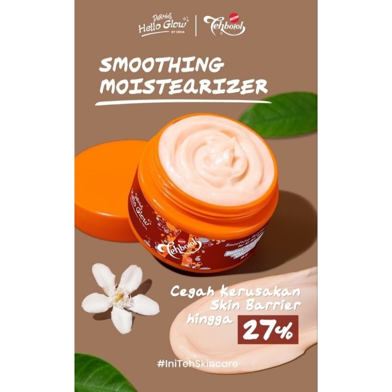 Jual moisturizer dermies hello glow teh botol 30gr | Shopee Indonesia
