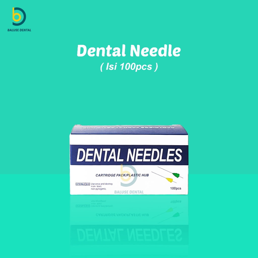 Jual Dental Needle Jarum Citoject 16mm 21mm isi 100 pcs Ukuran 30G ...