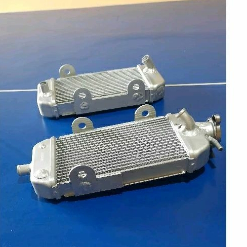 Jual Radiator trail custom klx premium bahan almunium kiri kanana lebar ...
