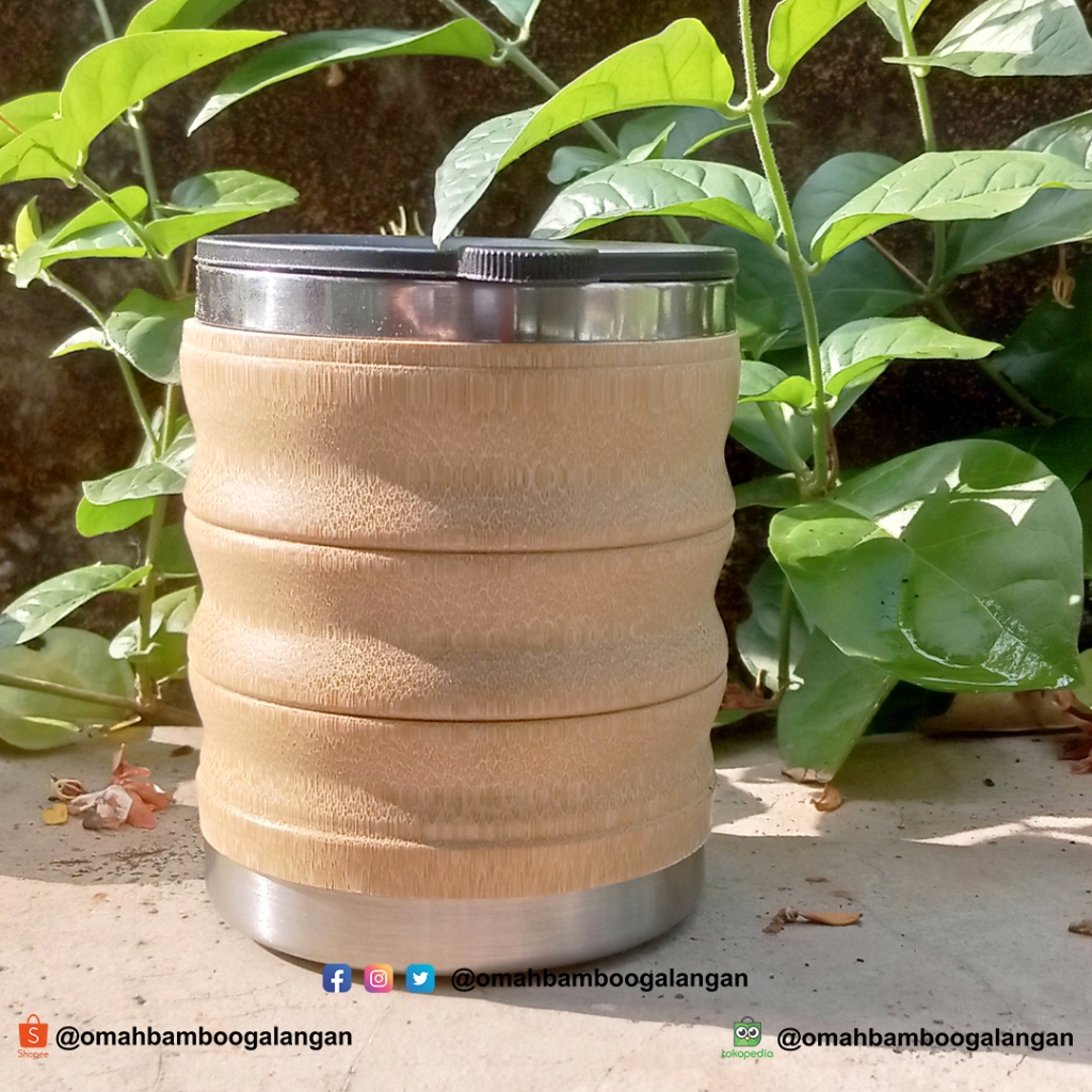 Jual Mug Bambu Stainless Souvenir Mug Bambu Antik Unik Paling Murah ...