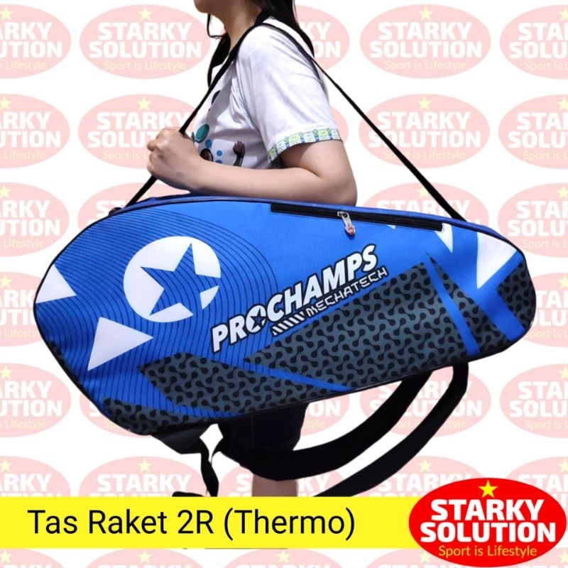 Jual Tas Raket Bulutangkis 2R Thermo Tournament PROCHAMPS Original ...