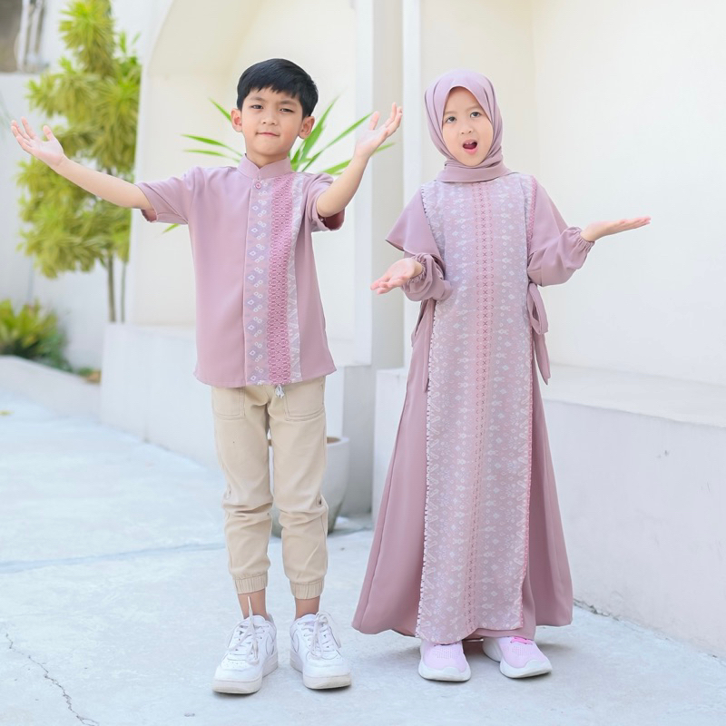 Jual Rereyshop Set Family Anak Series 2 Koko Anak / Dress Anak Sarimbit ...