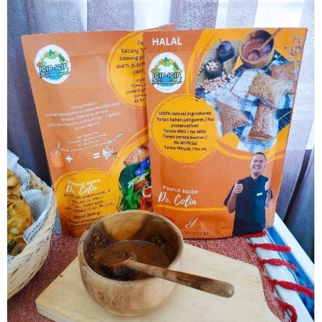 Jual Peanut Sauce Dr. Colin (2 pouch) | Shopee Indonesia