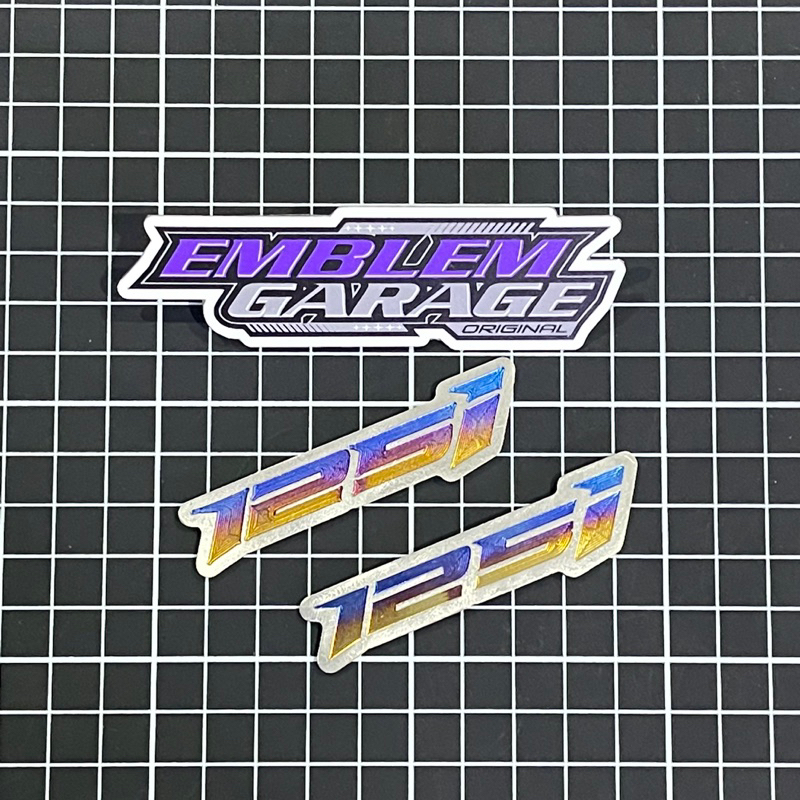 Jual Emblem Logo 125i NEW Titanium Vietnam Original | Shopee Indonesia