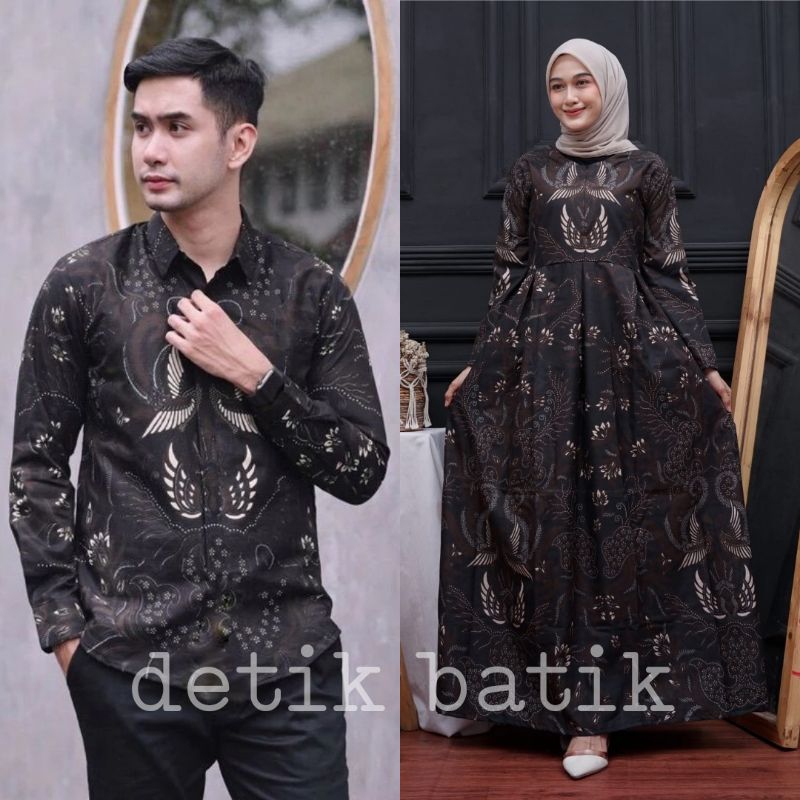 Jual Bajucouple batik harga sepasang sarimbit batik keluarga | Shopee ...