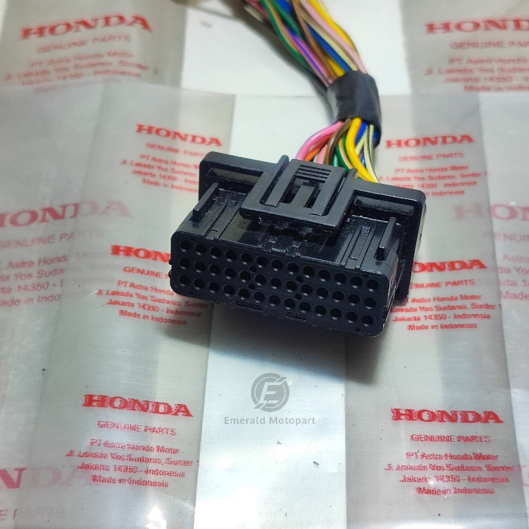 Jual Kabel soket socket ecu ecm acg pin 39 honda pcx 160 beat new led ...