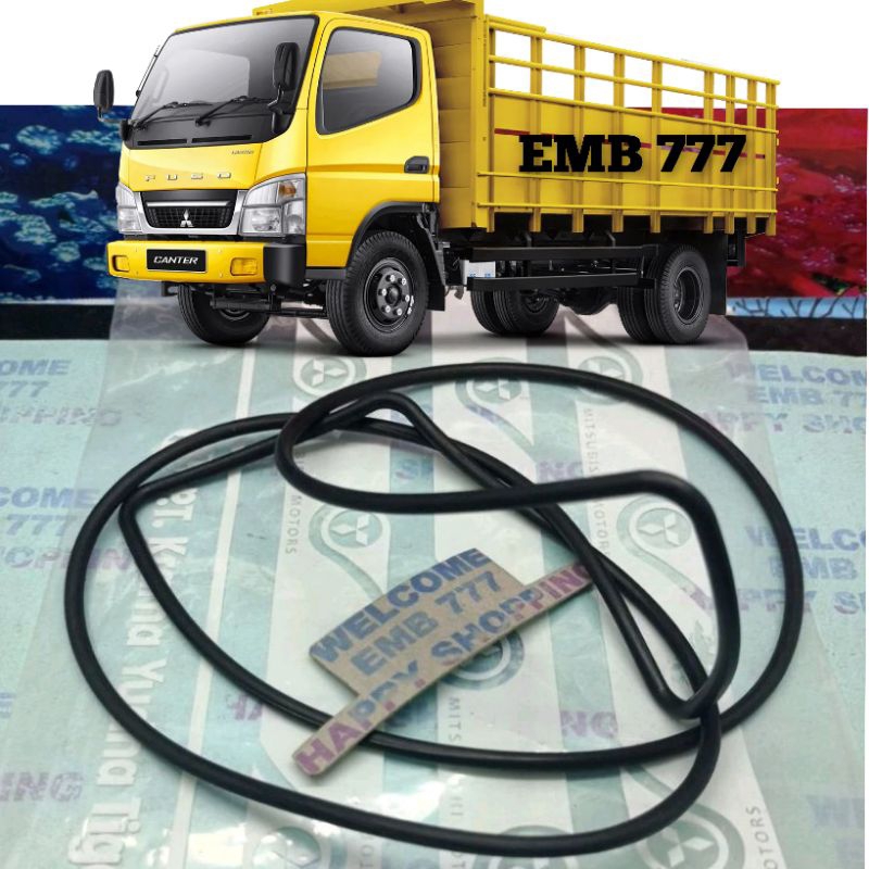Jual SEAL KARET COVER RADIATOR ATAS UPPER TANK MITSUBISHI FUSO CANTER ...