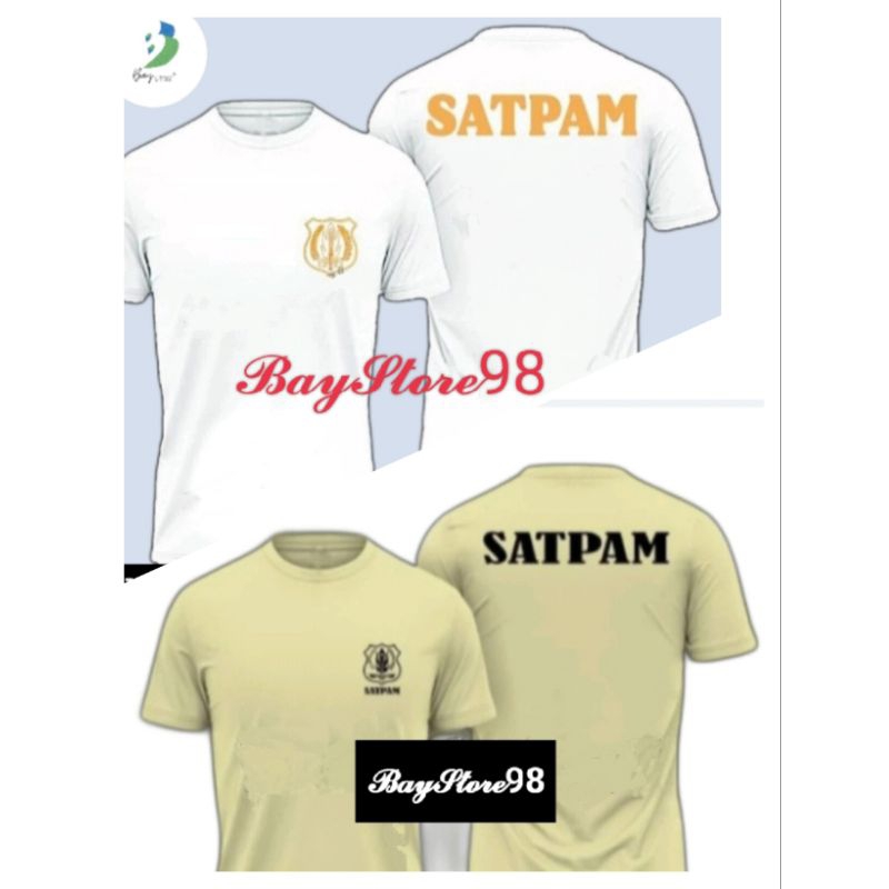 Jual Kaos Satpam Pendek Putih, Cream Kerah Pendek /Kerah tinggi ... Jual Kaos Satpam Pendek Putih, Cream Kerah Pendek /Kerah tinggi ...