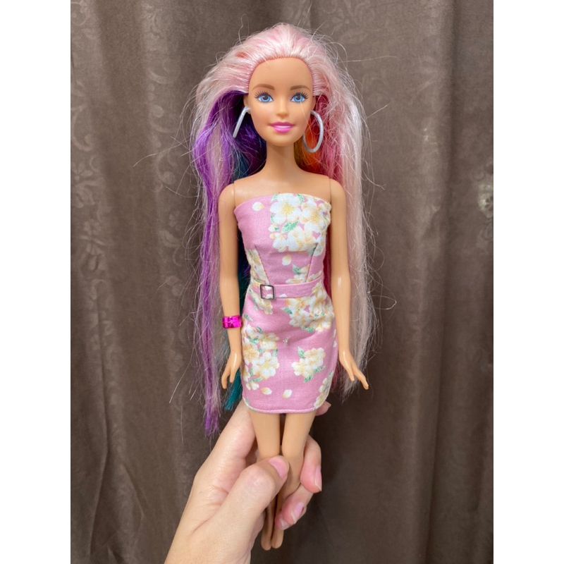 Jual Barbie Original Mattel Rambut Rainbow | Shopee Indonesia