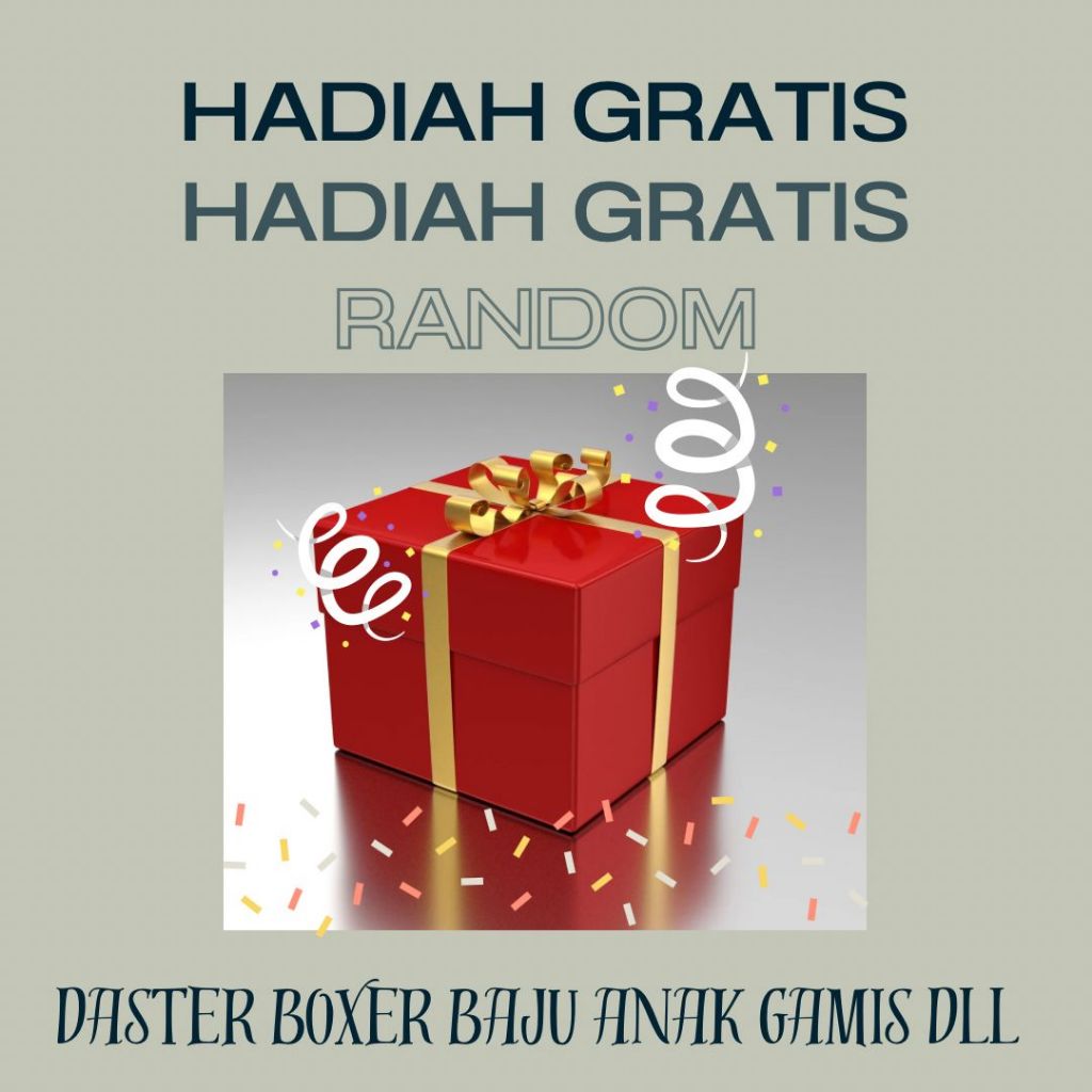 Jual hadiah gratis untuk pembelian paket | Shopee Indonesia