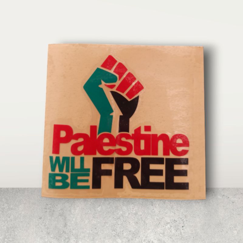 Jual STIKER CUTTING PALESTINE WILL BE FREE 3 WARNA | Shopee Indonesia