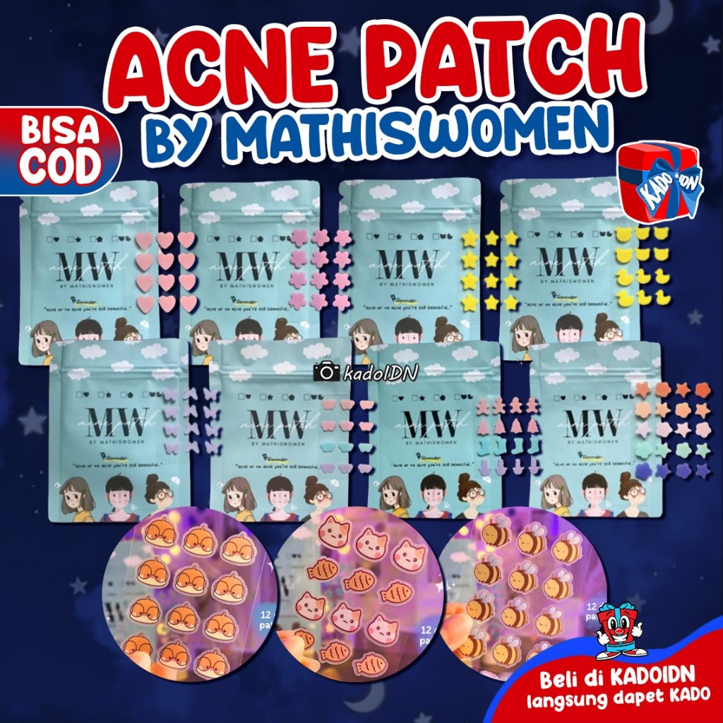 Jual Acne Patch Motif Kekinian by Mathiswomen | Shopee Indonesia