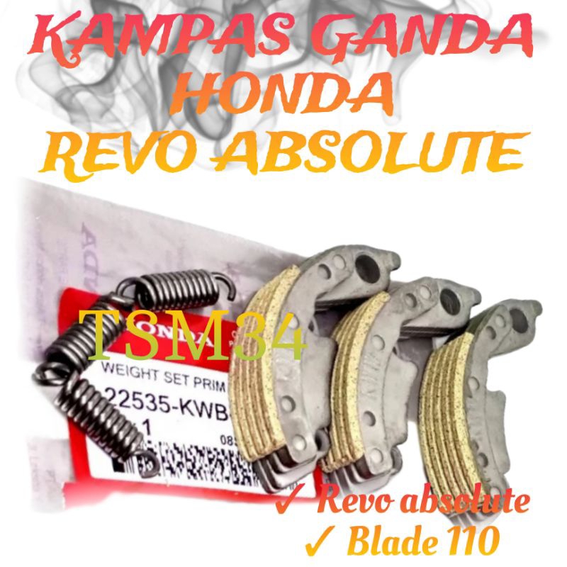 Jual kampas ganda Revo absolute Blade 110 karburator / kampas kopling ... Jual kampas ganda Revo absolute Blade 110 karburator / kampas kopling ...