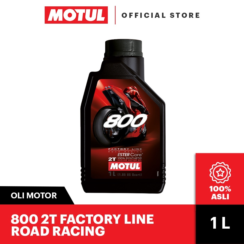 Jual *MOTUL 800 2T FL ROAD RACING (1L)* OLI SAMPING RXKING NINJA R F1 ...