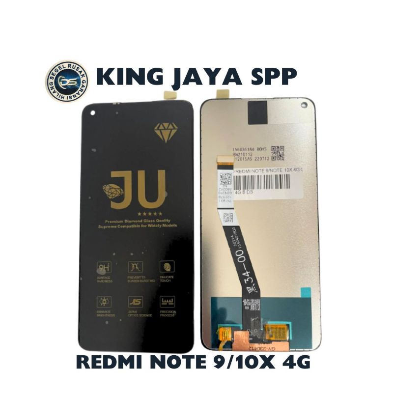 Jual LCD TOUCHSCREEN XIAOMI REDMI NOTE 9 / XIAOMI REDMI NOTE 10X 4G ...