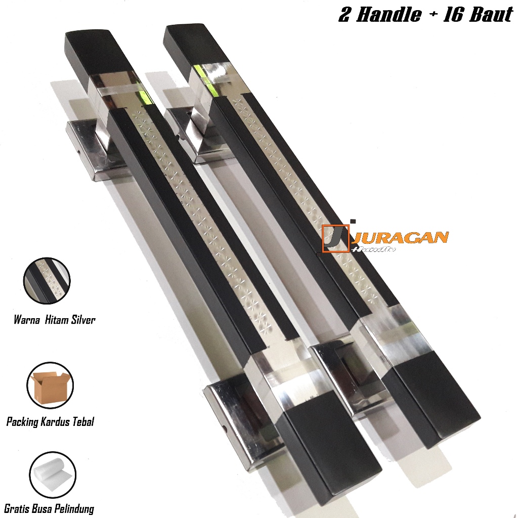 Jual Gagang Pintu Rumah 2 Pintu 60 cm Handle Pintu Minimalis Mewah ...