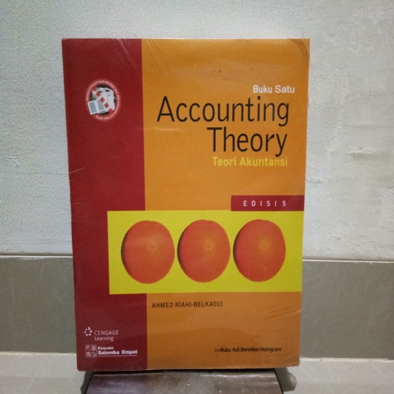 Jual Accounting Theory Teori Akuntansi-buku 1 edisi 5 | Shopee Indonesia