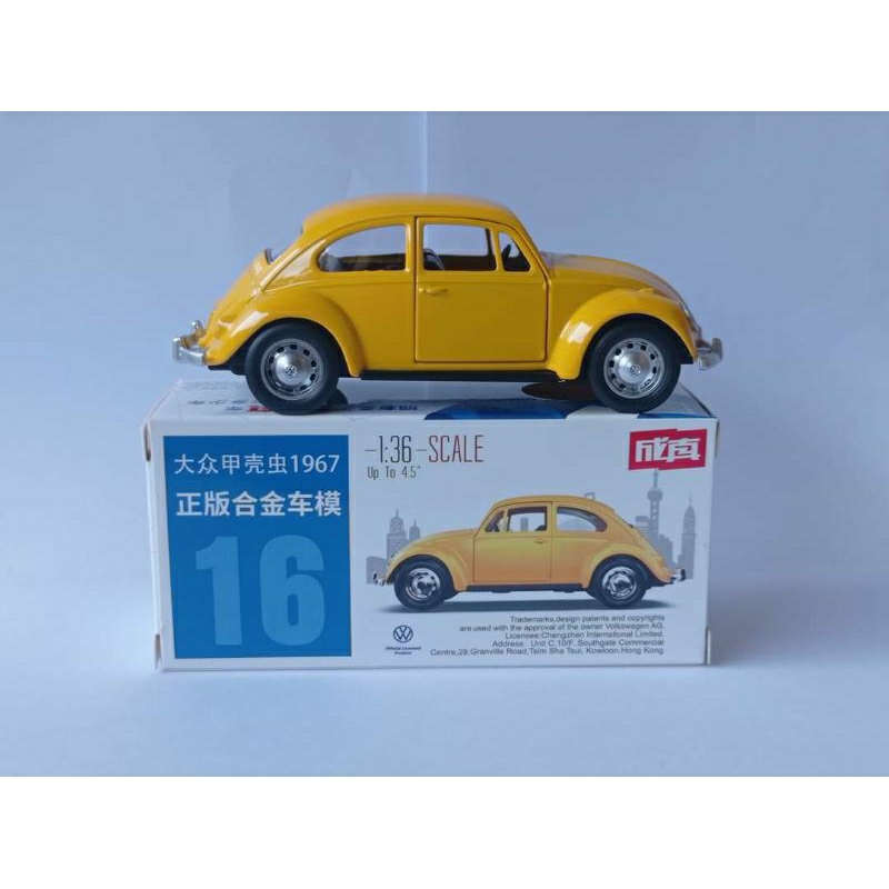 Jual Diecast Miniatur Mobil Klasik Volkswagen Vw kodok Beetle Harga ...