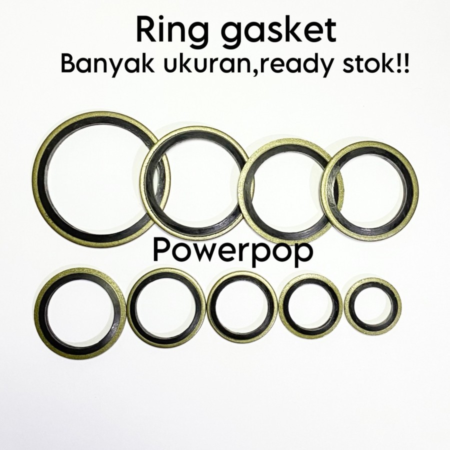 Jual ( HARGA per10pcs) Gasket seal ring solar ready semua ukuran high ...
