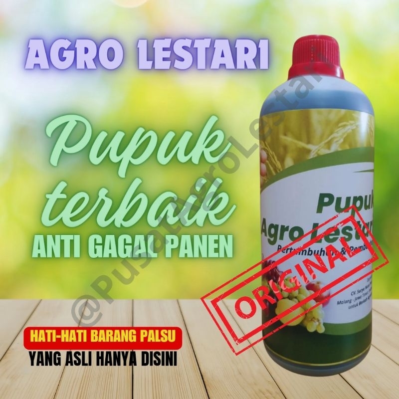 Jual Pupuk Agro Lestari ORIGINAL Pupuk Penyubur, Perangsang dan Pelebat Buah bisa COD | Shopee ...