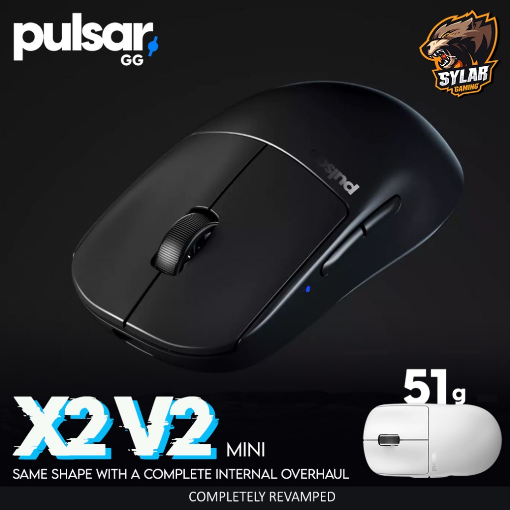 Jual Pulsar X2 V2 Mini Ultra-lightweight Wireless Gaming Mouse | Shopee ...