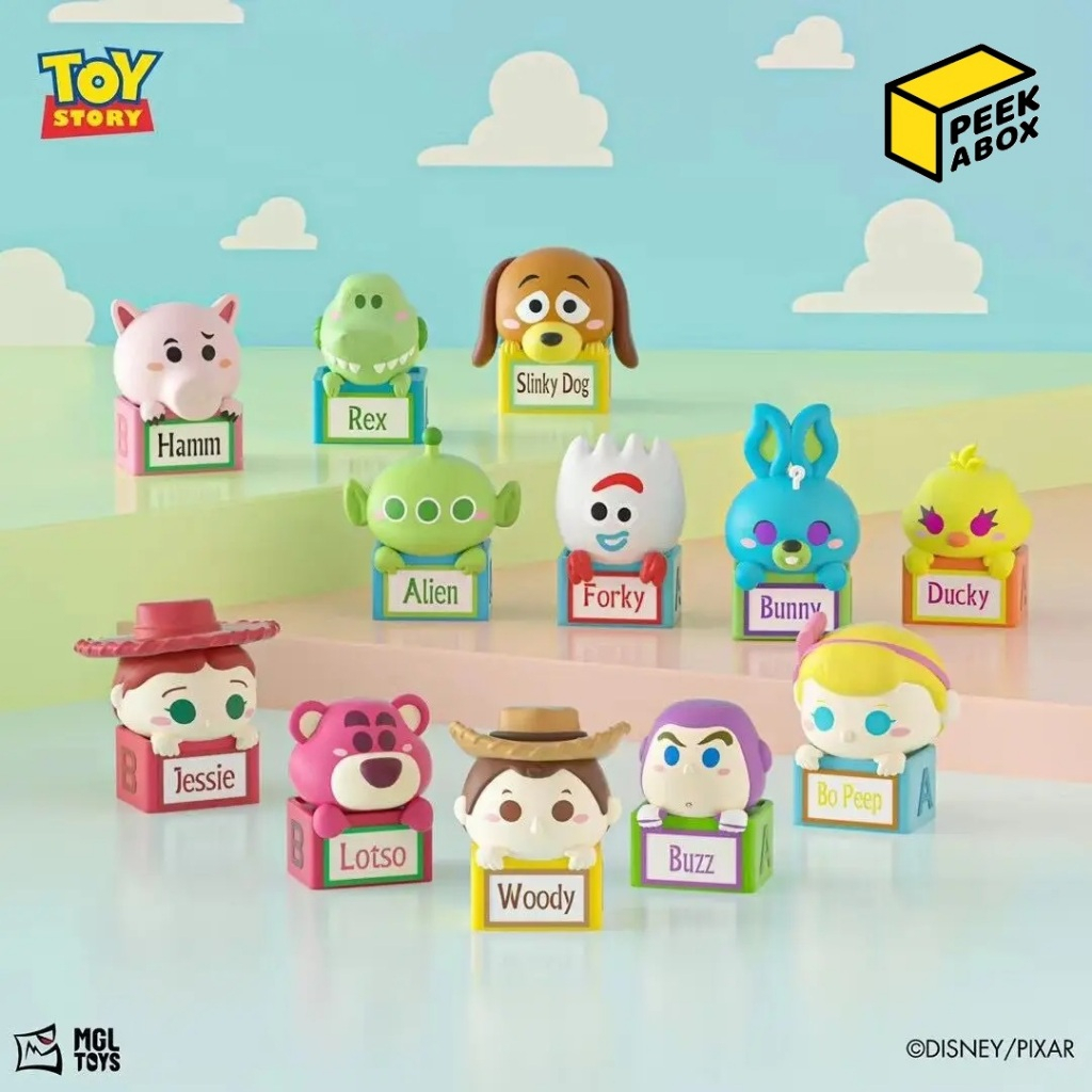 Jual [Peek A Box] MGL Disney Pixar Toy Story Mini Beans Blind Box ...