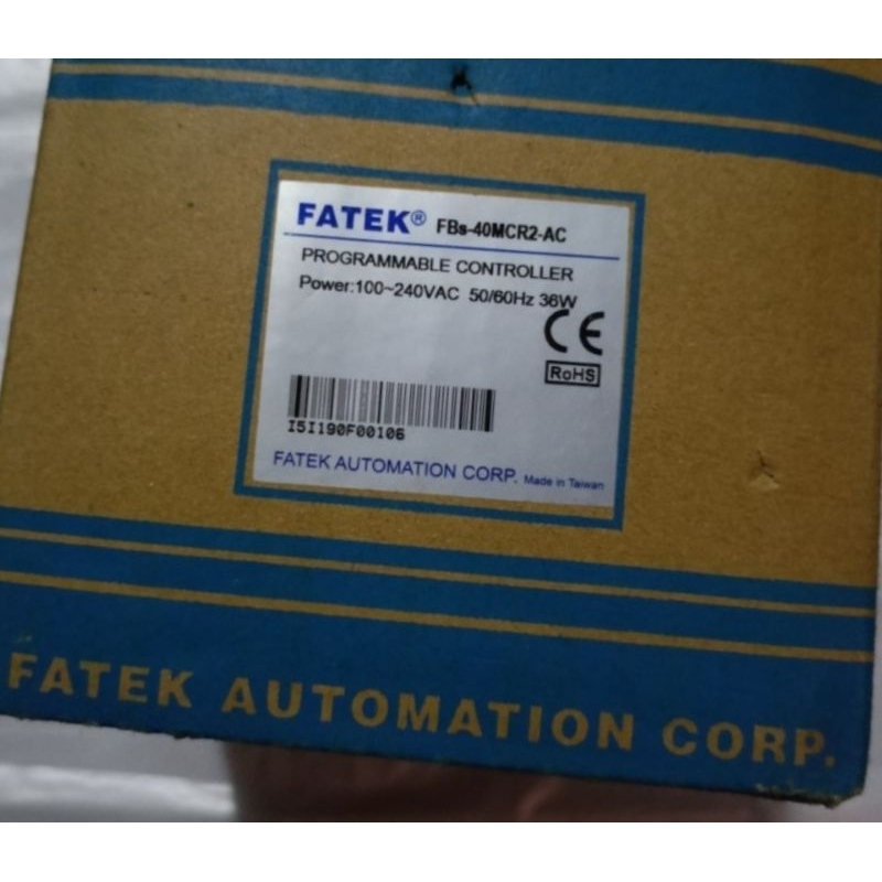 Jual PLC FATEK 40 IO Relay Output Type FBS-40MCR2-AC | Shopee Indonesia