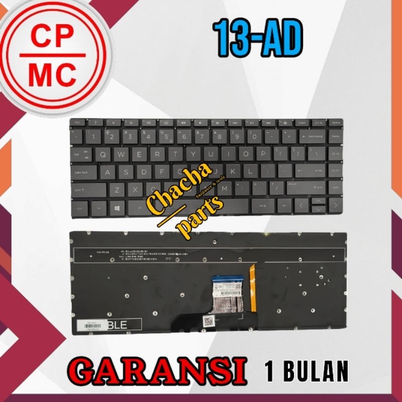 Jual Keyboard Hp Spectre X360 13-AD TPN-W133 13-AE 13-AN Backlight ...