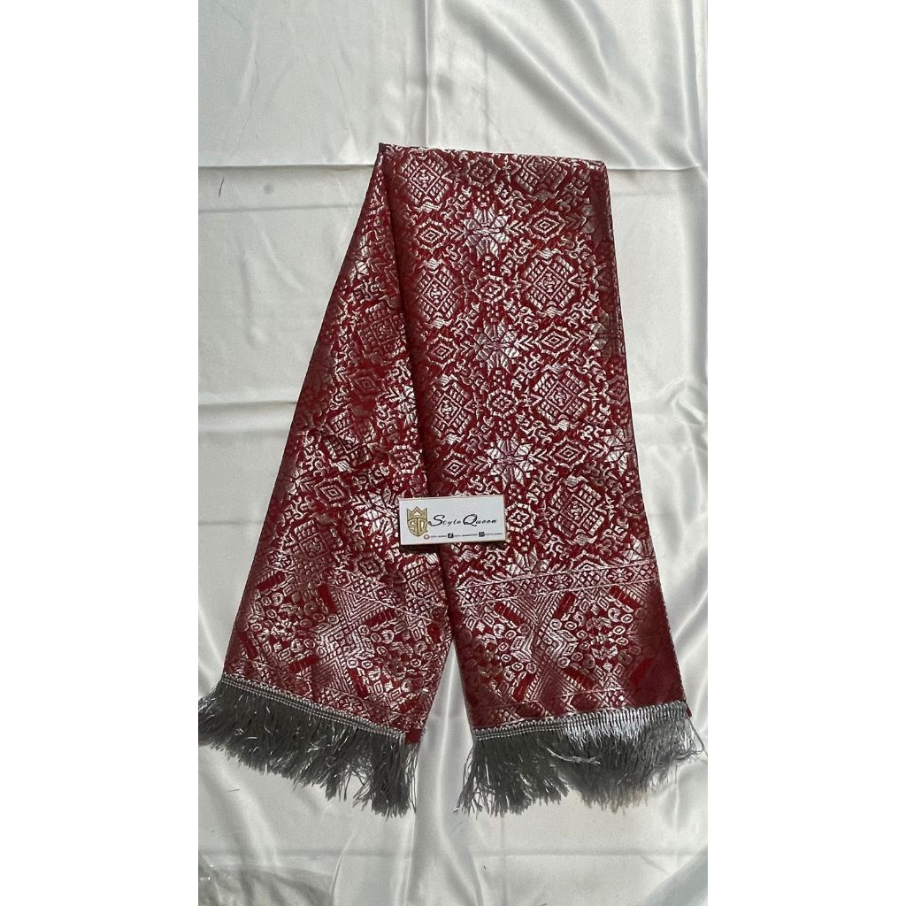 Jual Style queen-selendang/Syal songket Palembang model terbaru ...