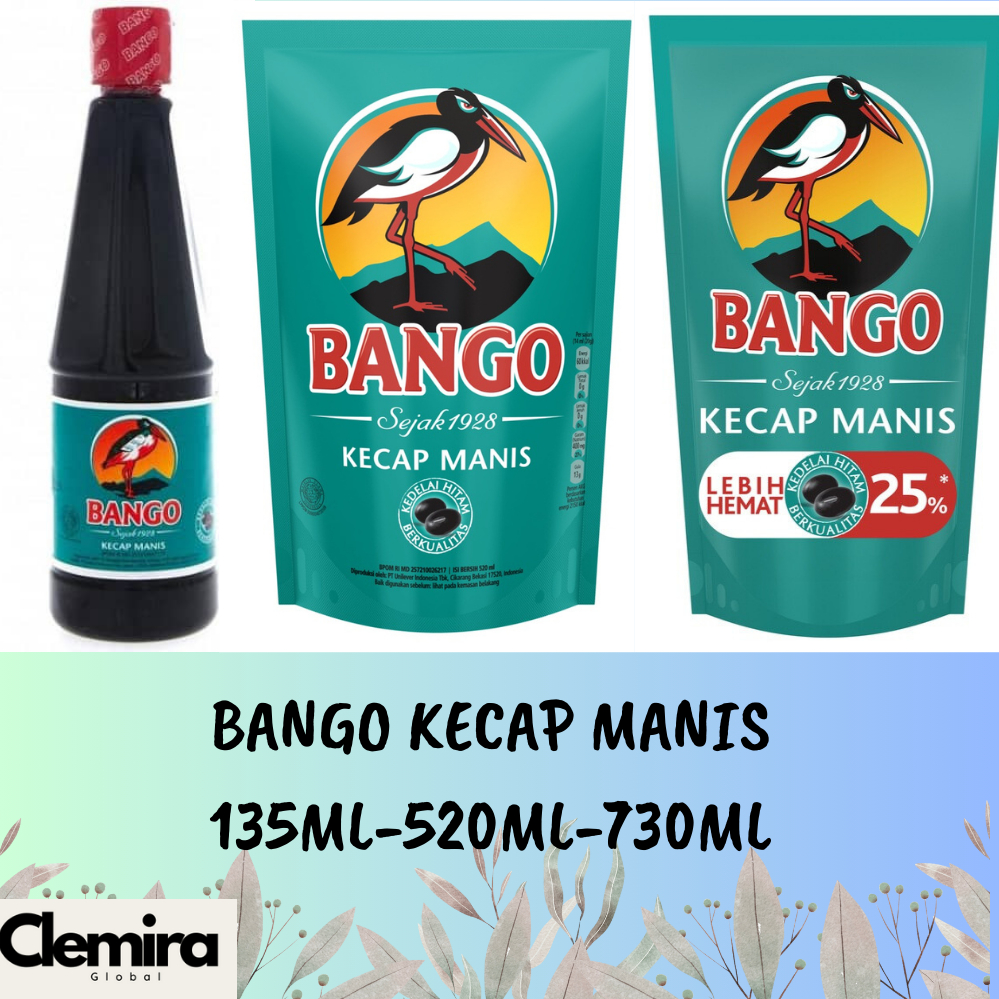 Jual BANGO KECAP MANIS (1000gram,540ML,135ML) | Shopee Indonesia