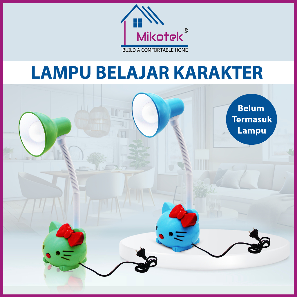 Jual Mikotek Lampu Meja Belajar Hello Kitty MK-8603 | Shopee Indonesia