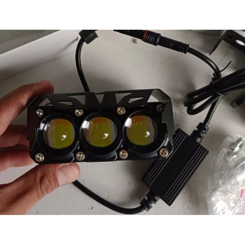 Jual MINI PROJIE 3 MATA 2 WARNA 12-24 V| LASER 3 MATA 2 WARNA 30 W ...