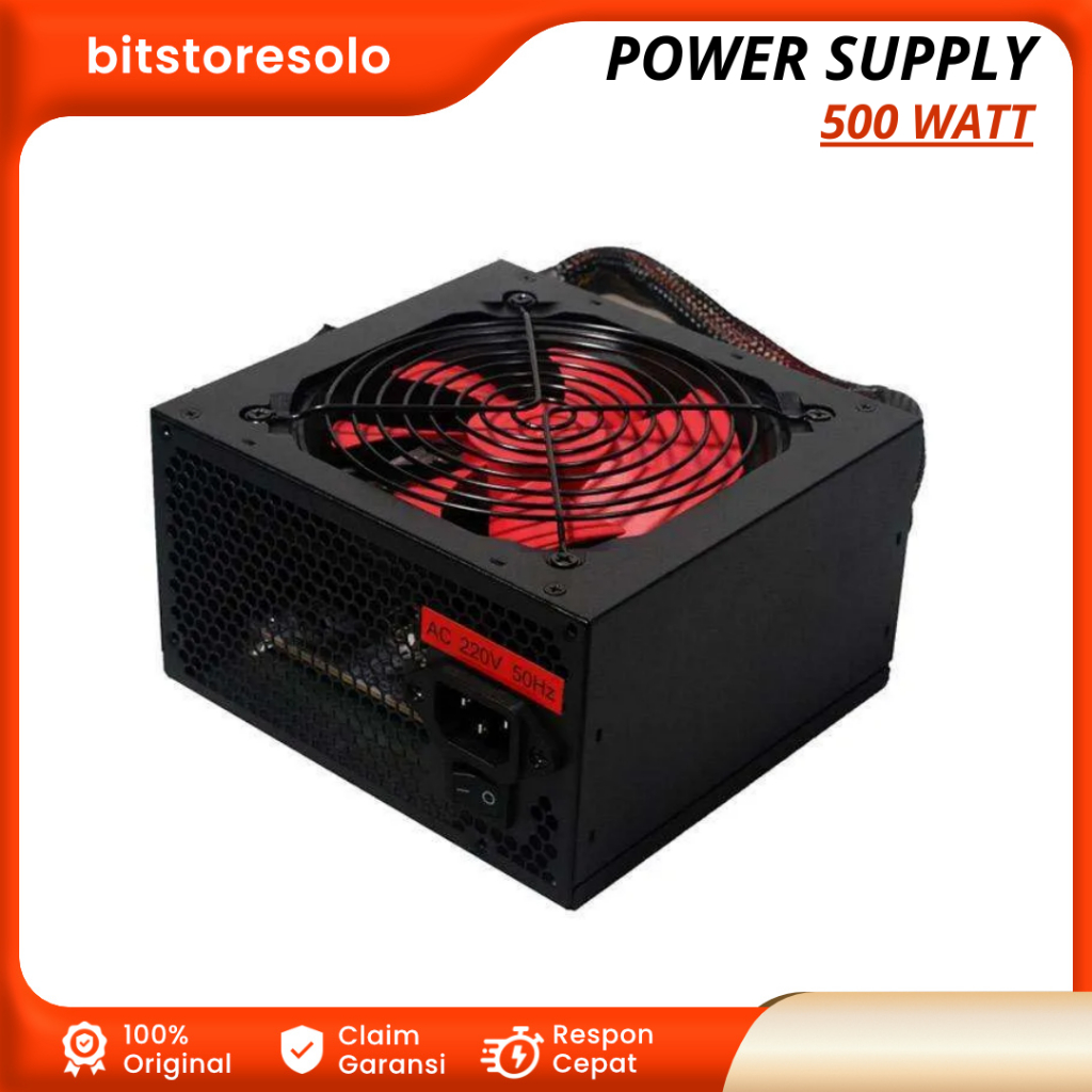 Jual POWER SUPPLY PSU GAMING IMPERION 500W PS 500 WATT | Shopee Indonesia
