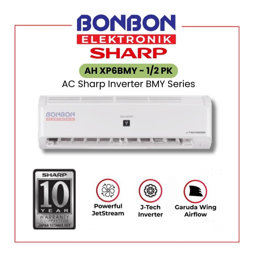 Jual Sharp AC Inverter BMY Series Plasmacluster 1/2 PK AH XP6BMY / 0.5 PK AHXP6BMY | Shopee ...