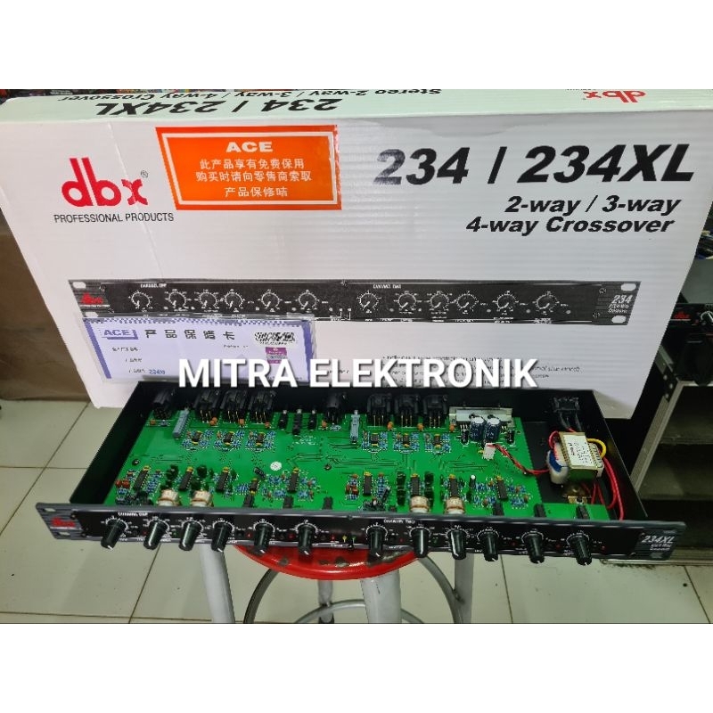 Jual CROSSOVER DBX 234XL FULL MACRO ORIGINAL crossover dbx 234xl Full macro original | Shopee ...