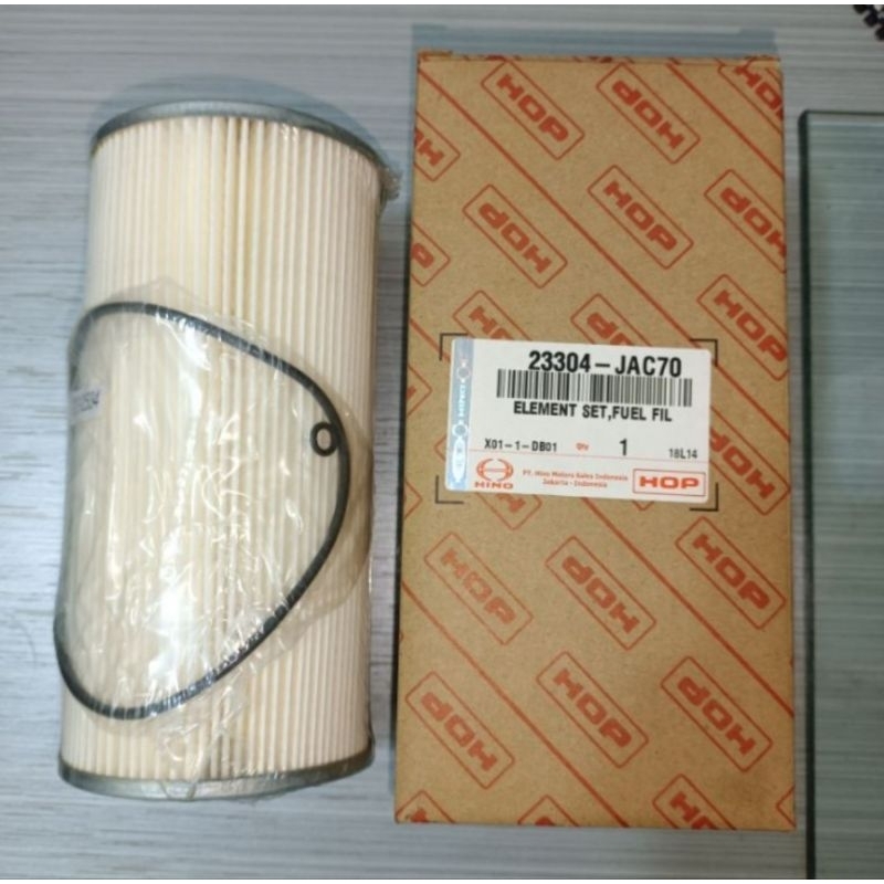 Jual FUEL FILTER SOLAR BAWAH HINO LOHAN 500 HOP ORIGINAL 23304-JAC70 ...