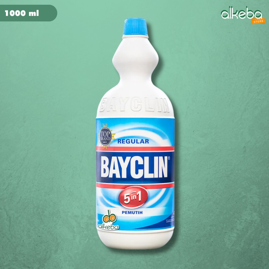 Jual Bayclin 1000 ml Pemutih Pakaian Bleaching kemasan 1 Liter bayclean ...