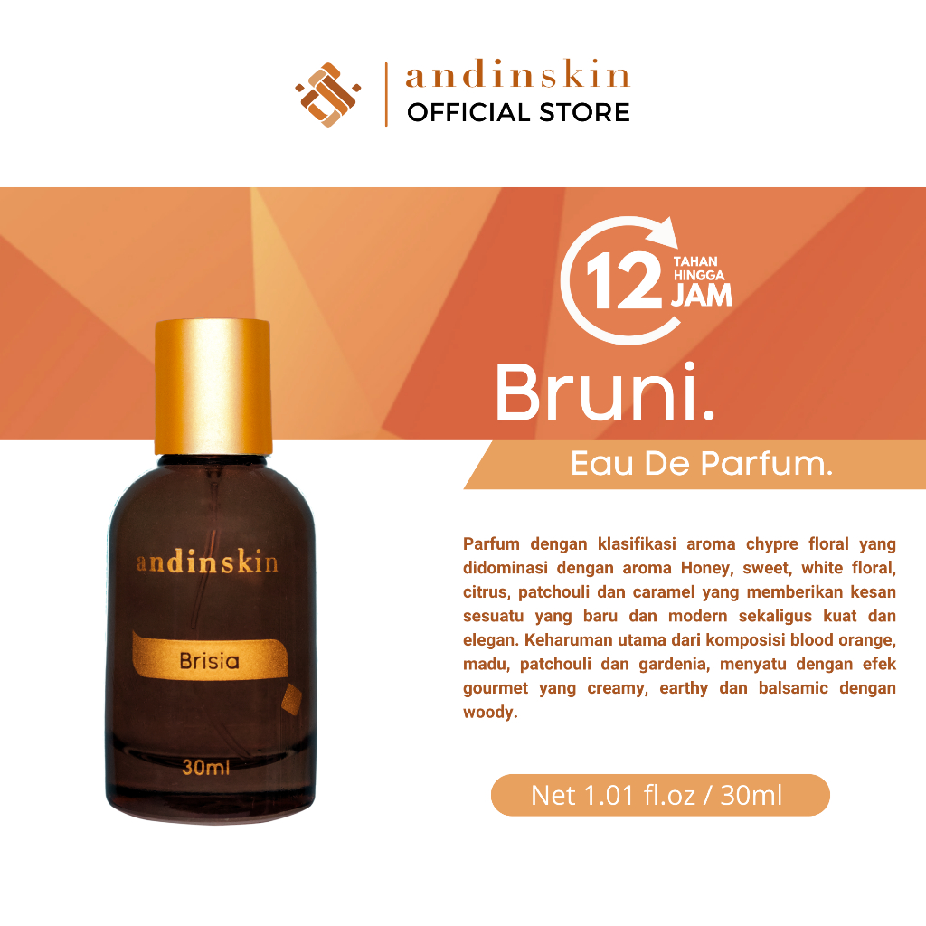 Jual Andinskin Parfum Eau De Parfum 30ml Unisex Parfume BPOM Original ...